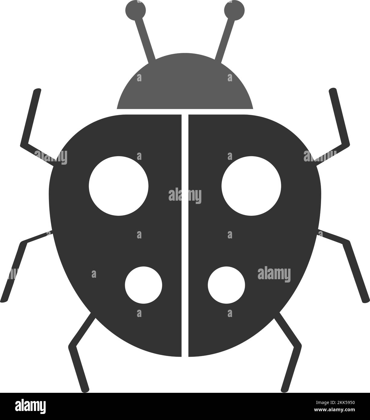 Black stag beetle Stock Vector Images - Alamy