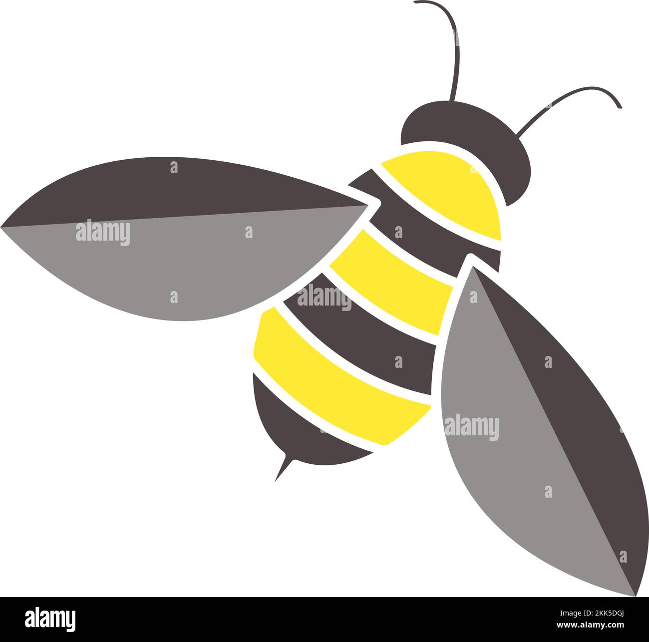 bee element vector illustration design Stock Vector Image & Art - Alamy