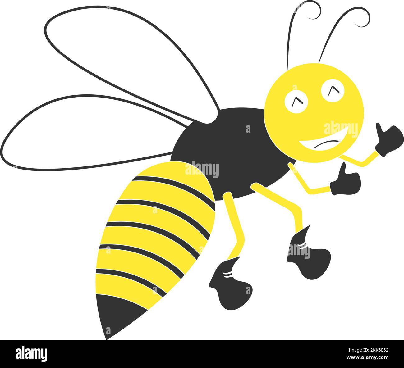 bee element vector illustration design Stock Vector Image & Art - Alamy