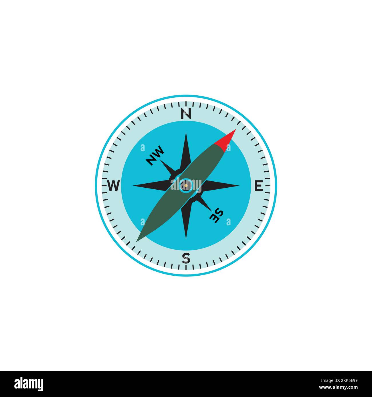 Compass logo design. pointer north, south, east, west, compass symbol ...