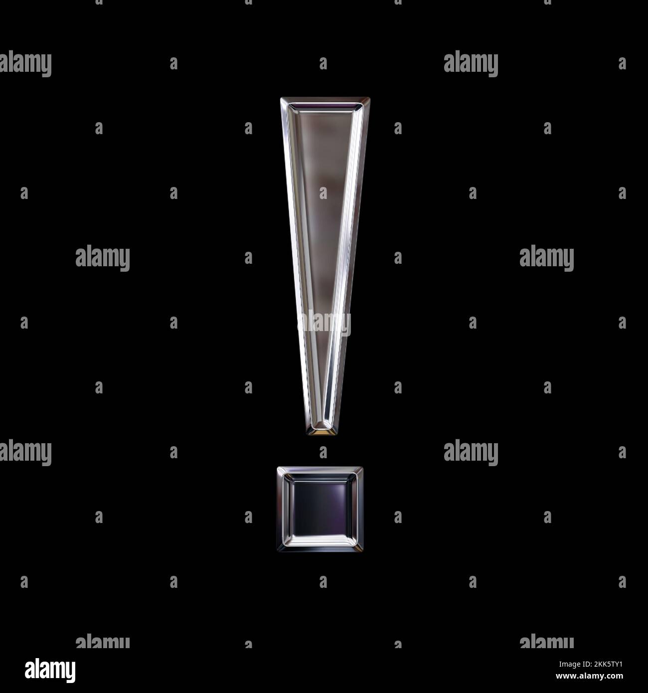 Exclamation mark font hi-res stock photography and images - Alamy