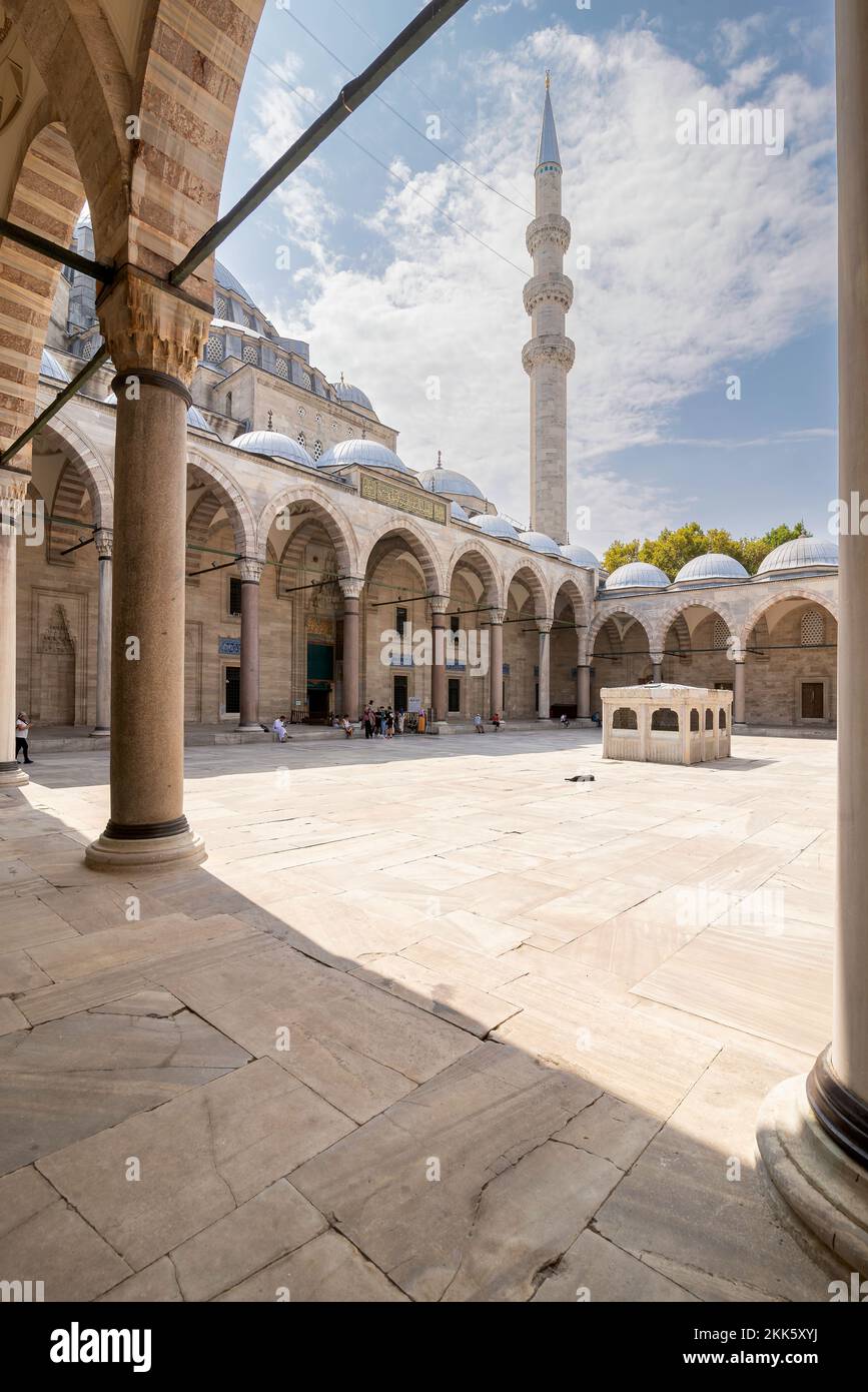 Suleymaniye Mosque Courtyard