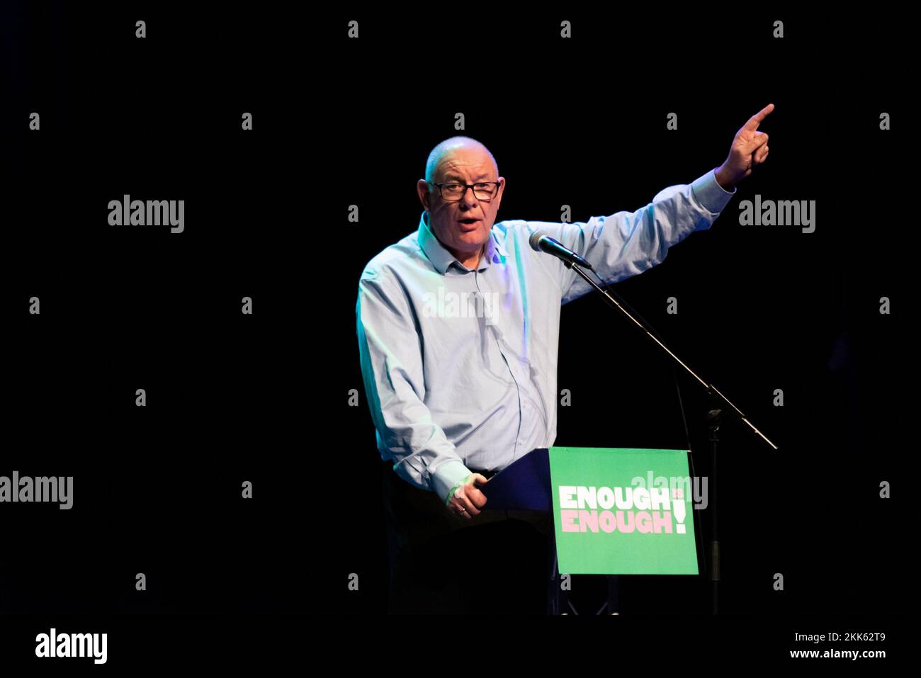 Dave Ward, General Secretary of the Communication Workers Union (CWU ...