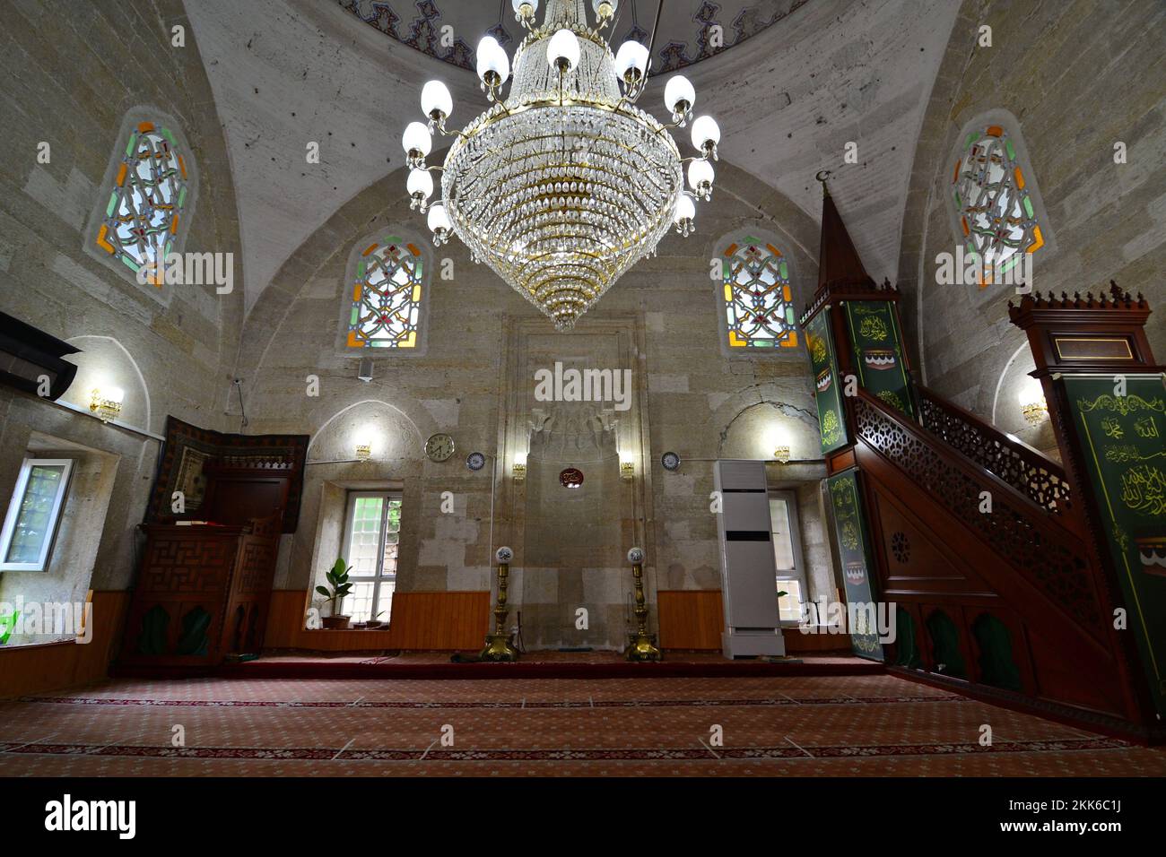Located in Catalca, Turkey, the Ferhat Pasha Mosque was built in the ...