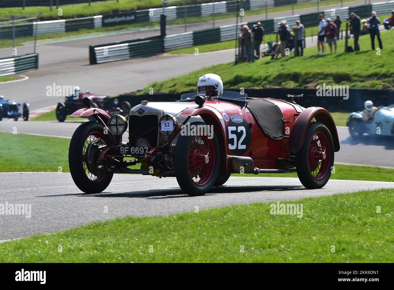 Nigel Dowding, Riley Brooklands, Melville and Geoghegan Trophies Race ...