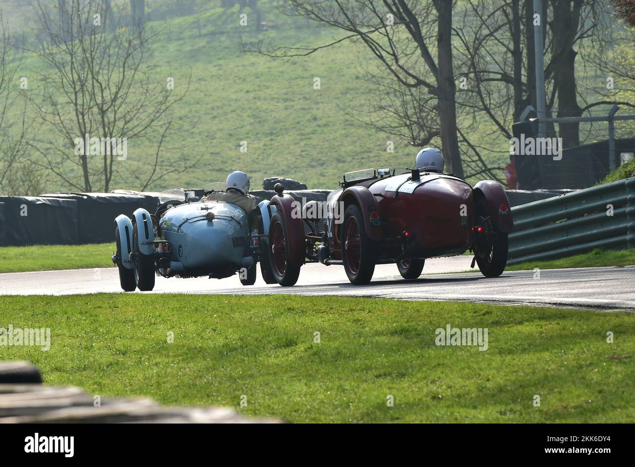 Right hander into Barns, Nigel Dowding, Riley Brooklands, John Guyatt ...
