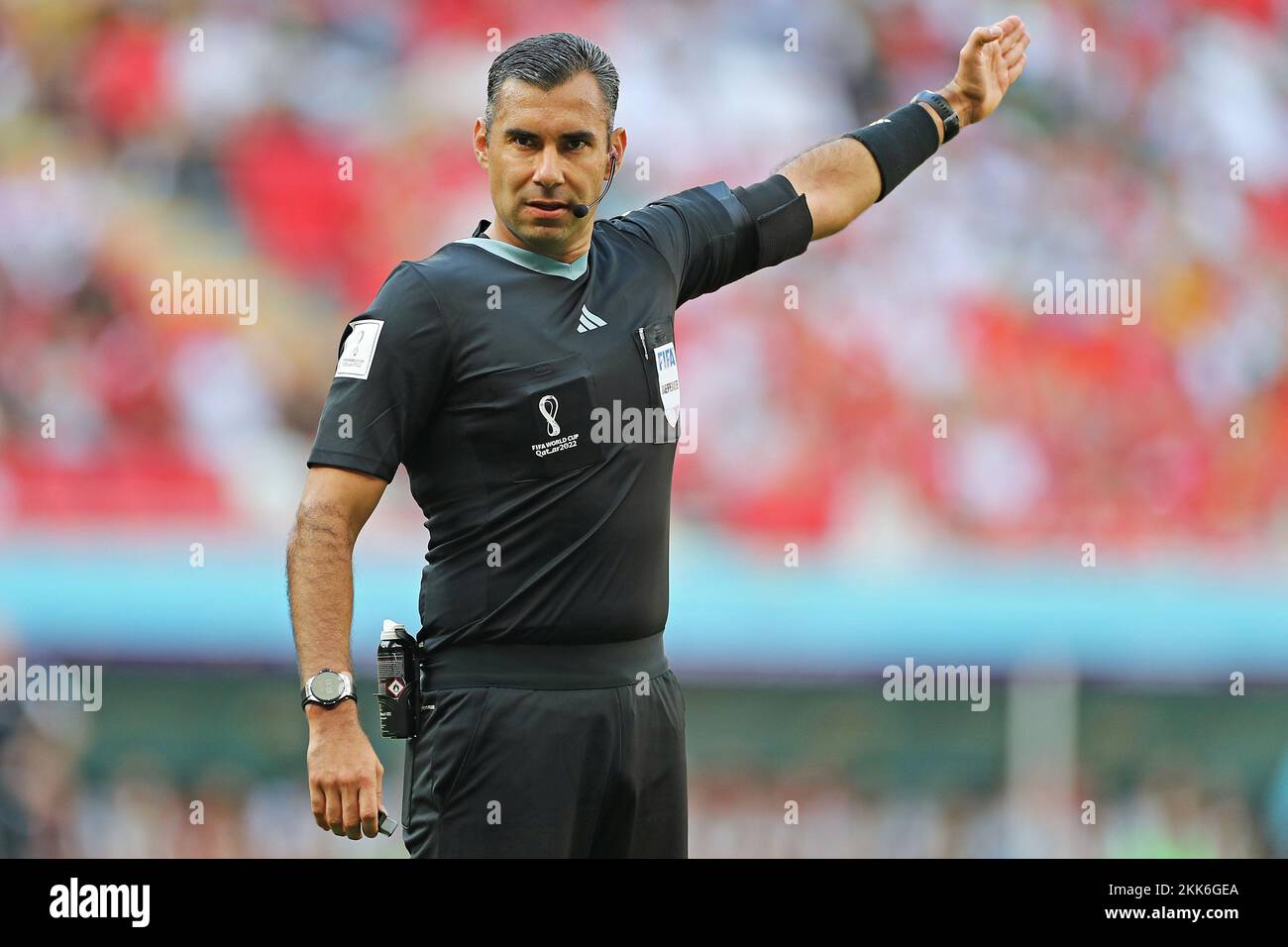 25th November 2022; Ahmed bin Ali Stadium, Al Rayyan, Qatar; FIFA World ...