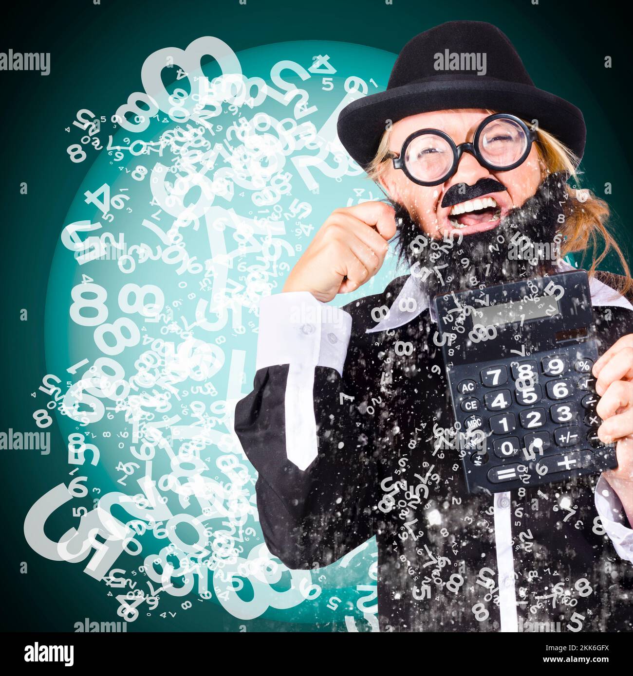 Crunching numbers hi-res stock photography and images - Alamy