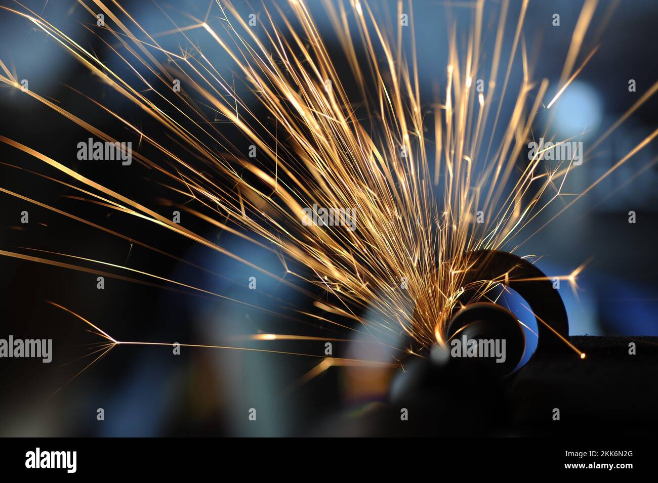 Welding sparks particles hi-res stock photography and images - Alamy