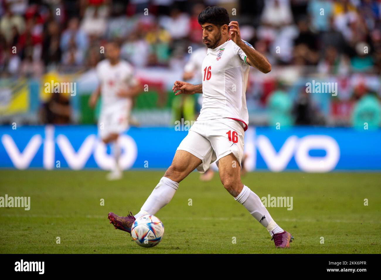 Qatar. 25th Nov, 2022. Mahdi TORABI of Iran during the FIFA World Cup ...