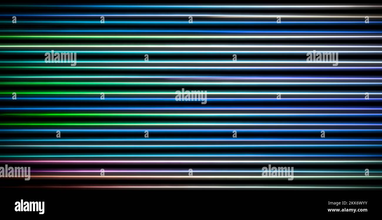 Abstract lights trails, motion blur effect Stock Photo - Alamy