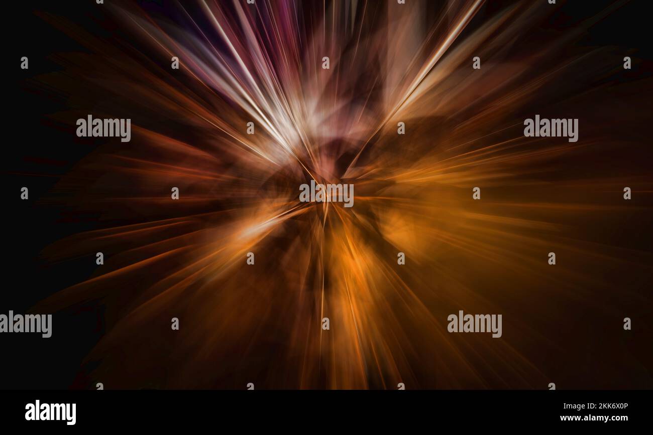 abstract explosion, zoom blur effect Stock Photo - Alamy