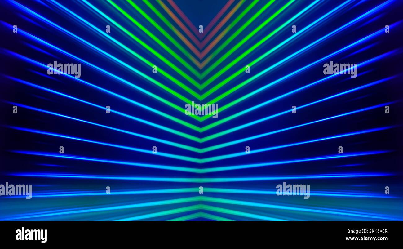 abstract led light on dark Stock Photo - Alamy