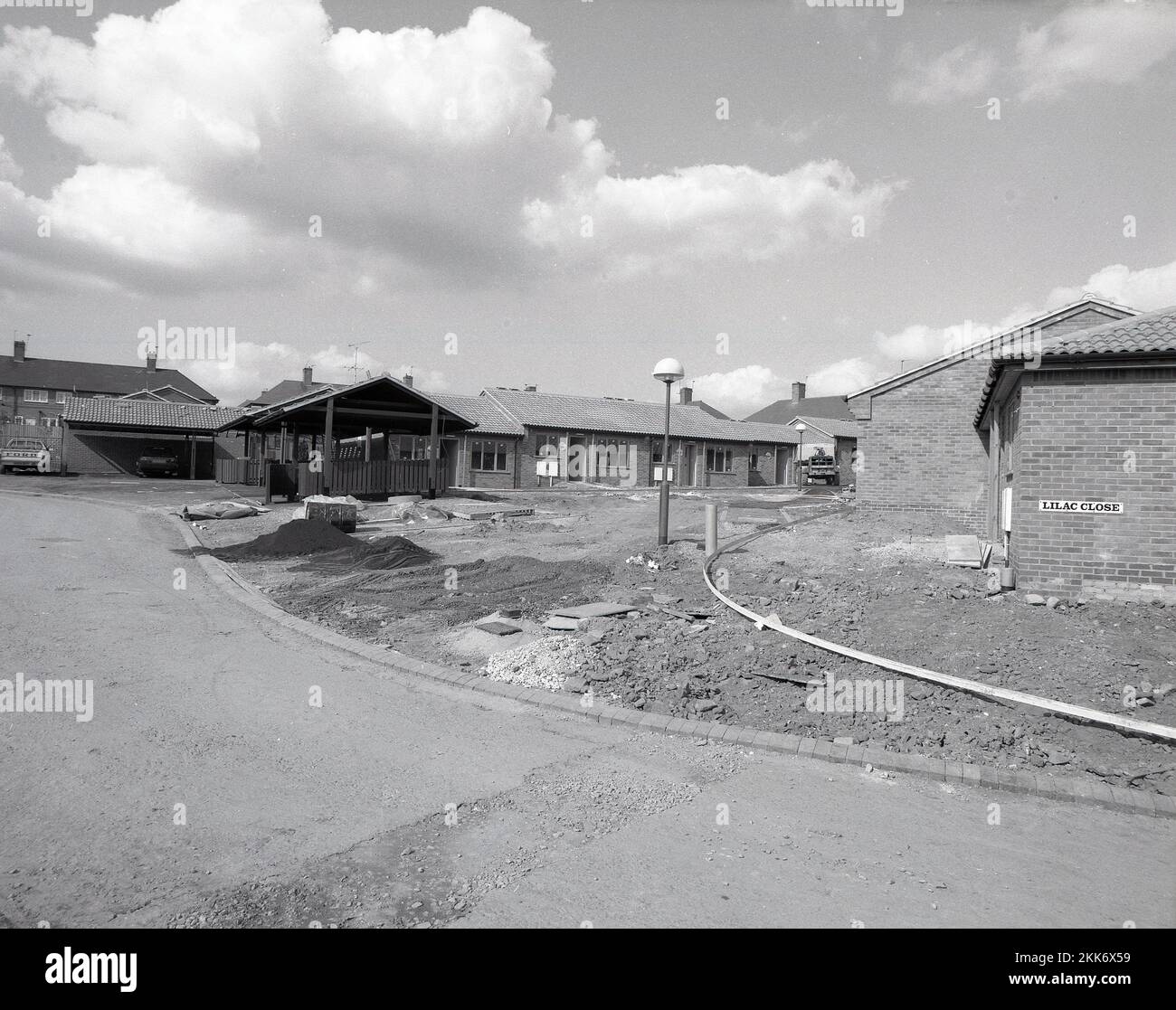 1986, historical, building site, new homes for old people - over 60s ...
