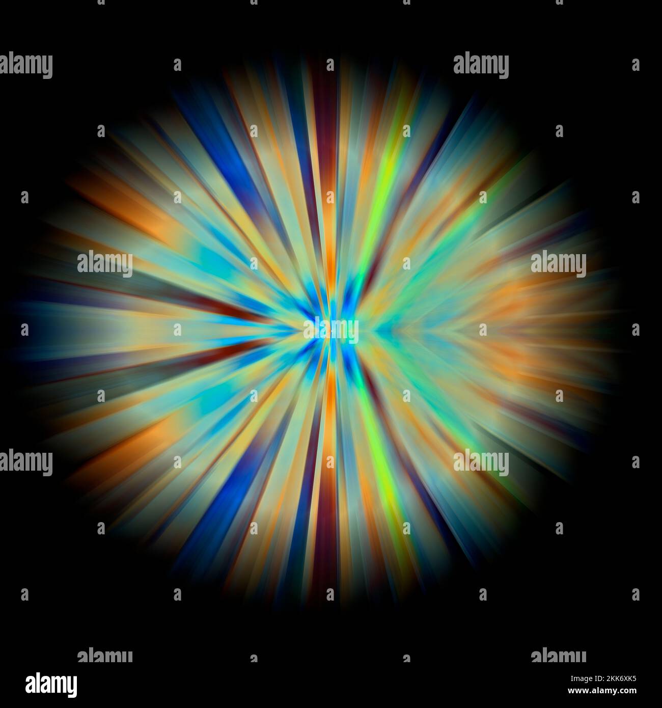 Anstract sun shape, Psychedelic colors Stock Photo - Alamy