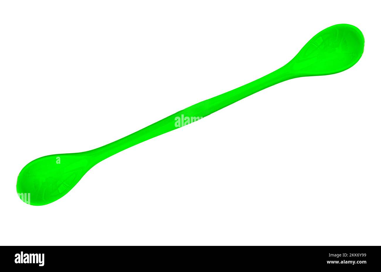 Ceramic green spoon isolated on white background Stock Photo - Alamy