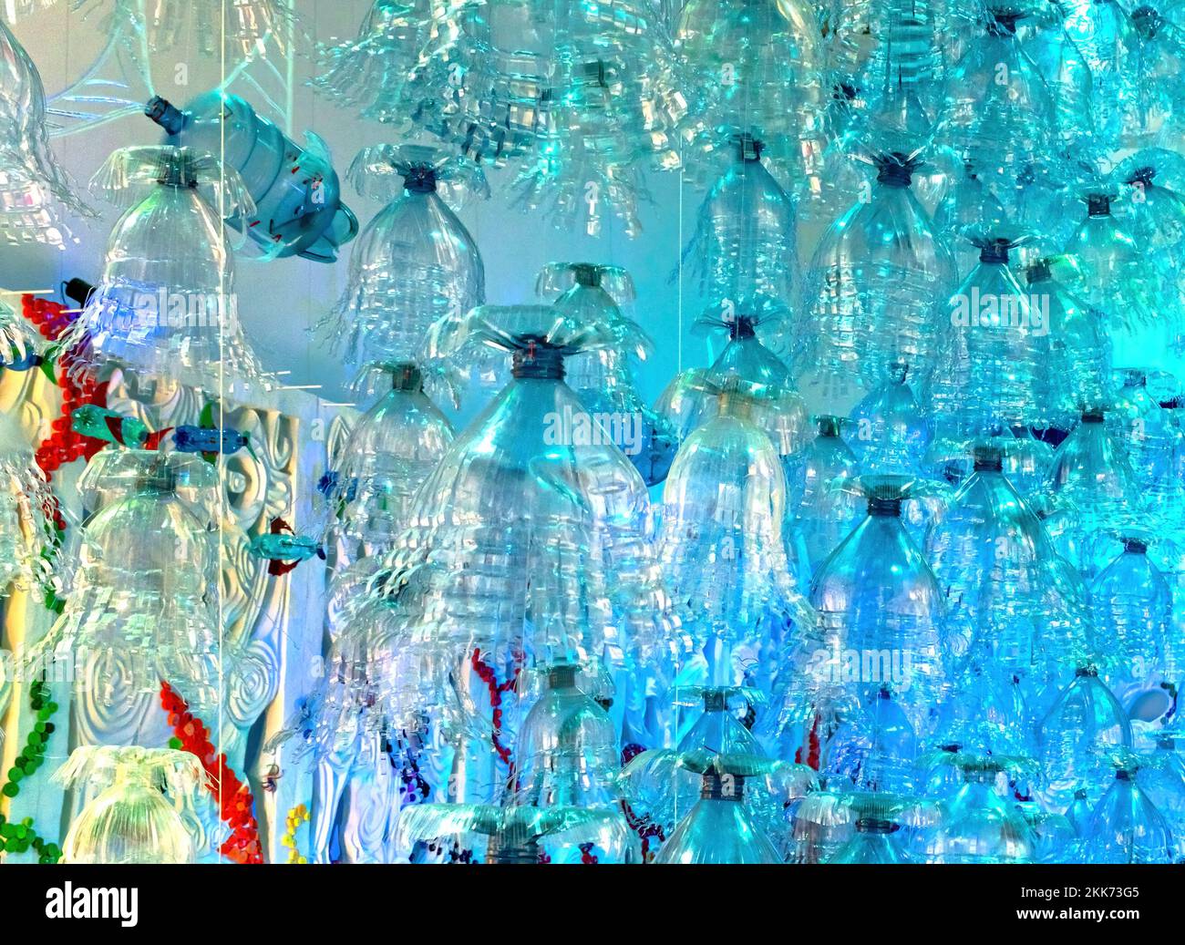 plastic bottle recycled for reuse Stock Photo - Alamy