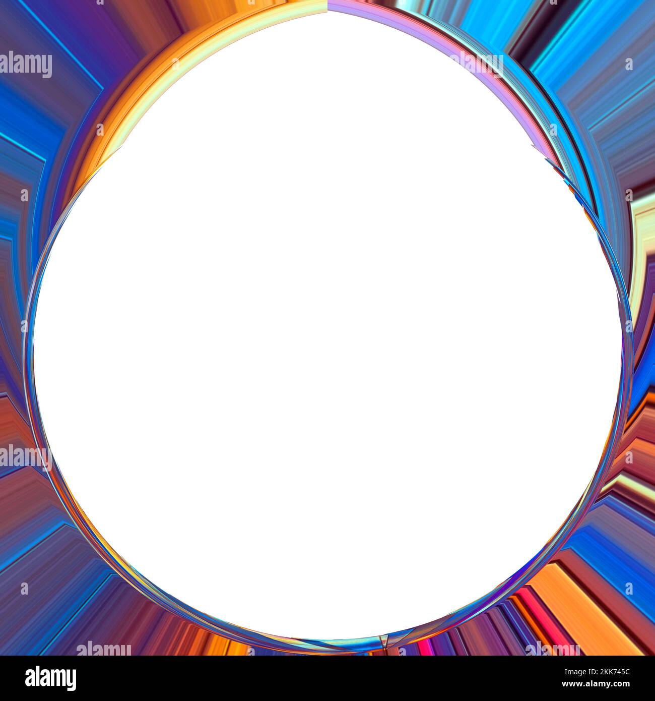 Psychedelic colors frame, abstract background Stock Photo - Alamy