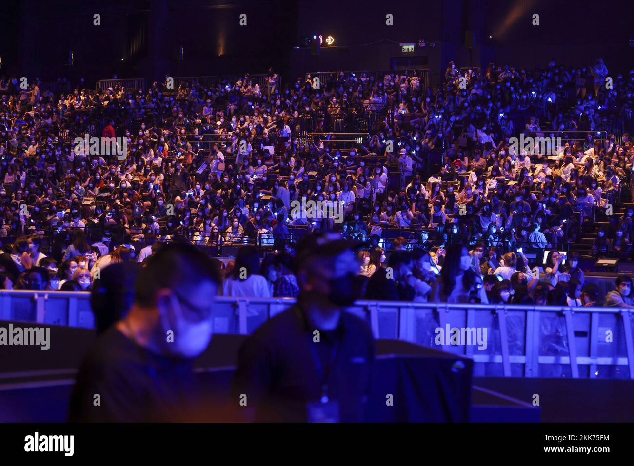 Super Junior World Tour, at Asia World Expo. 20NOV22 SCMP / Jonathan ...