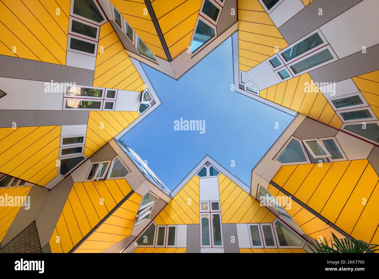 Holland, Rotterdam, The Cube Houses, an innovative housing development ...