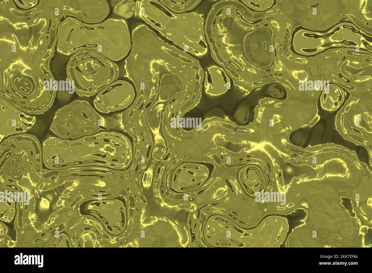 nice yellow shining fluid grunge metal computer graphics backdrop ...