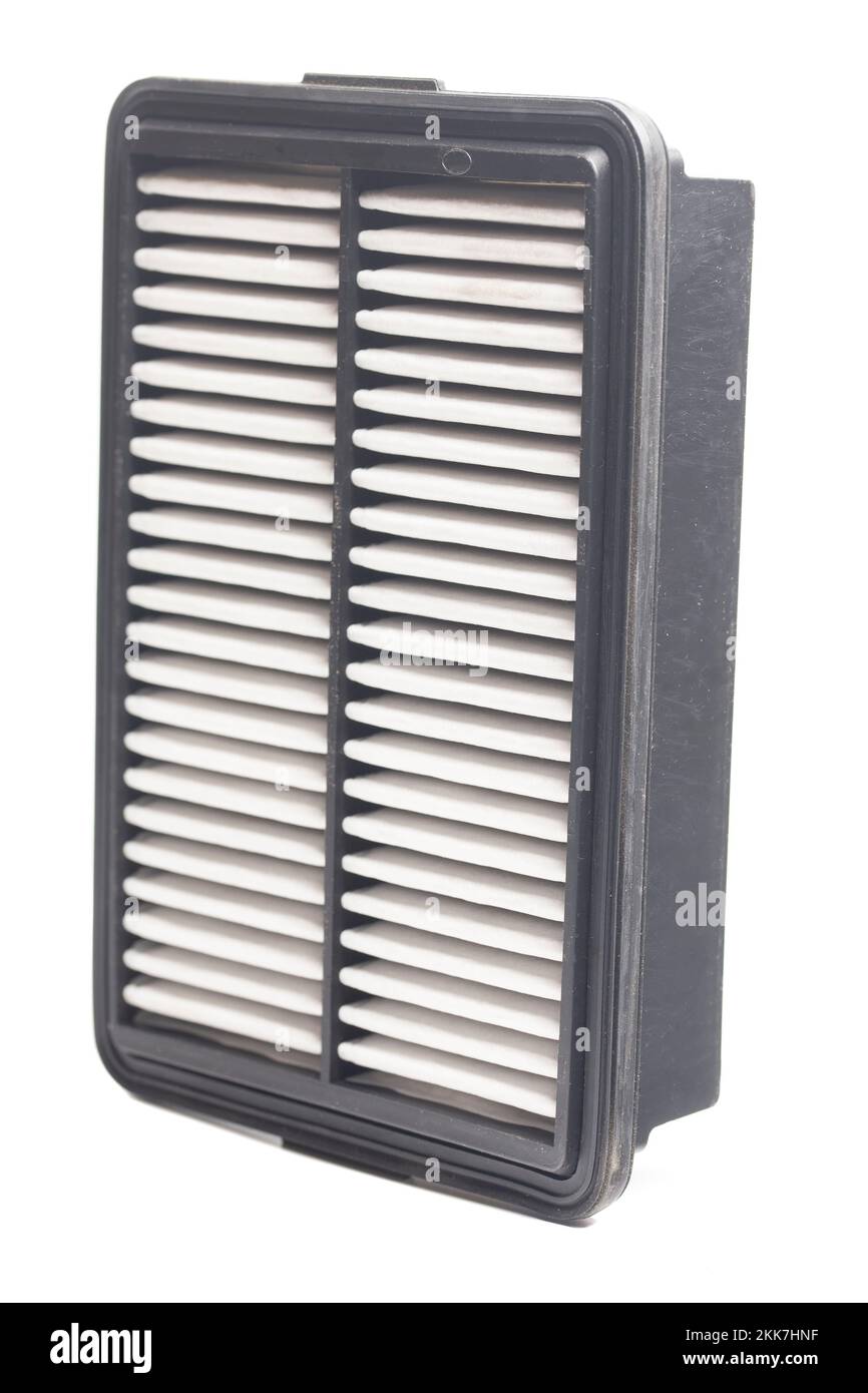 Cabin car carbon used filter isolated on white background Stock Photo ...