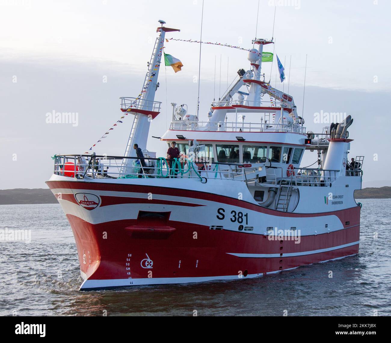 Baltimore, West Cork, Ireland. Friday 25th November 2022. A brand-new ...