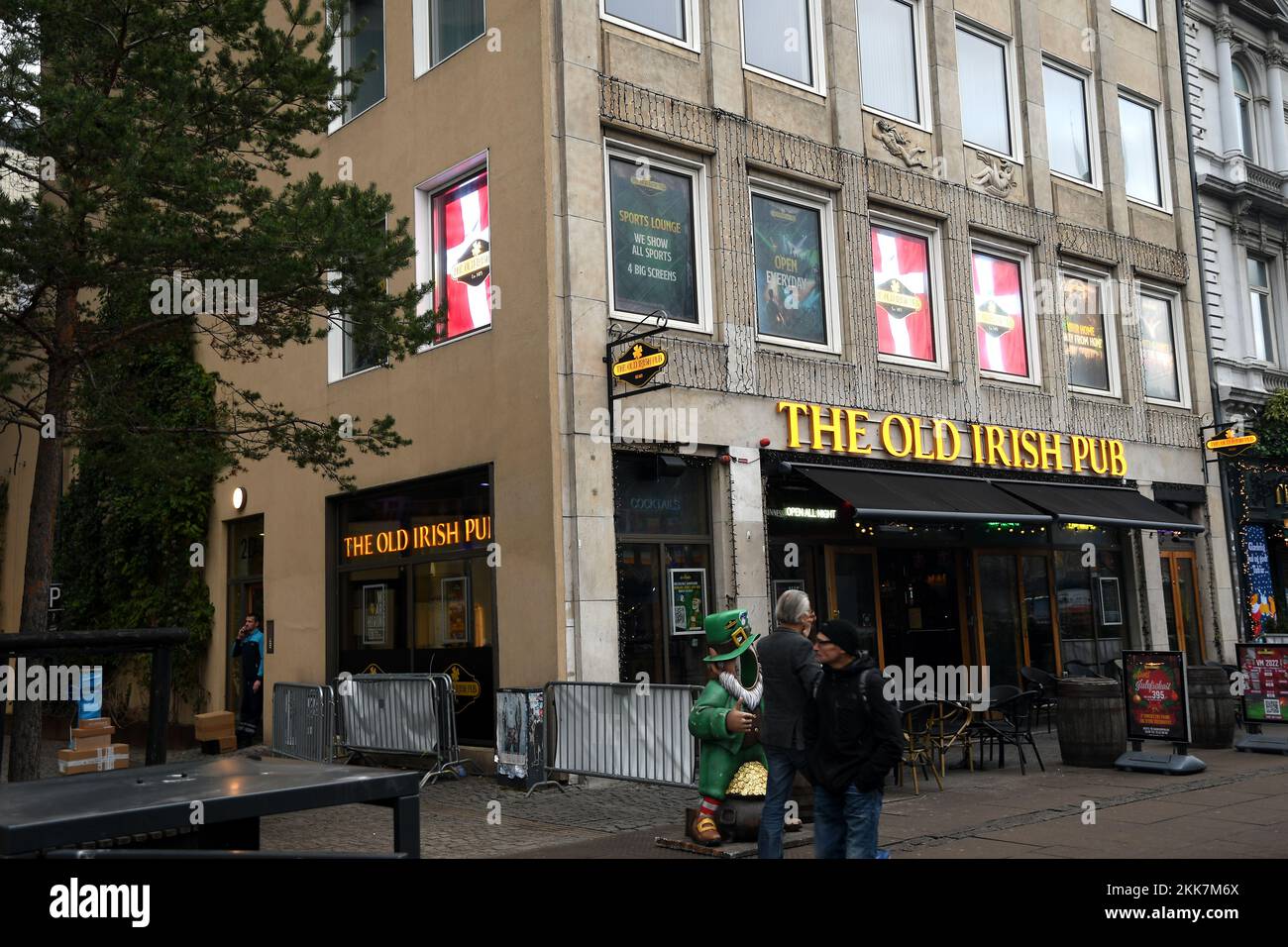 Copenhagen/Denmark/25 November 2022/ The old irish pub in danish ...