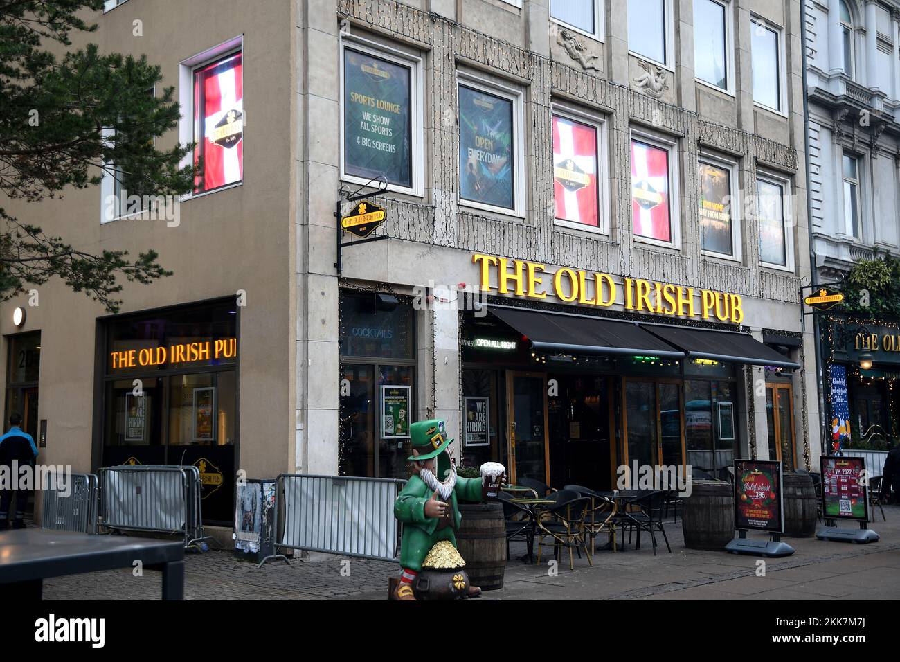 Copenhagen/Denmark/25 November 2022/ The old irish pub in danish ...