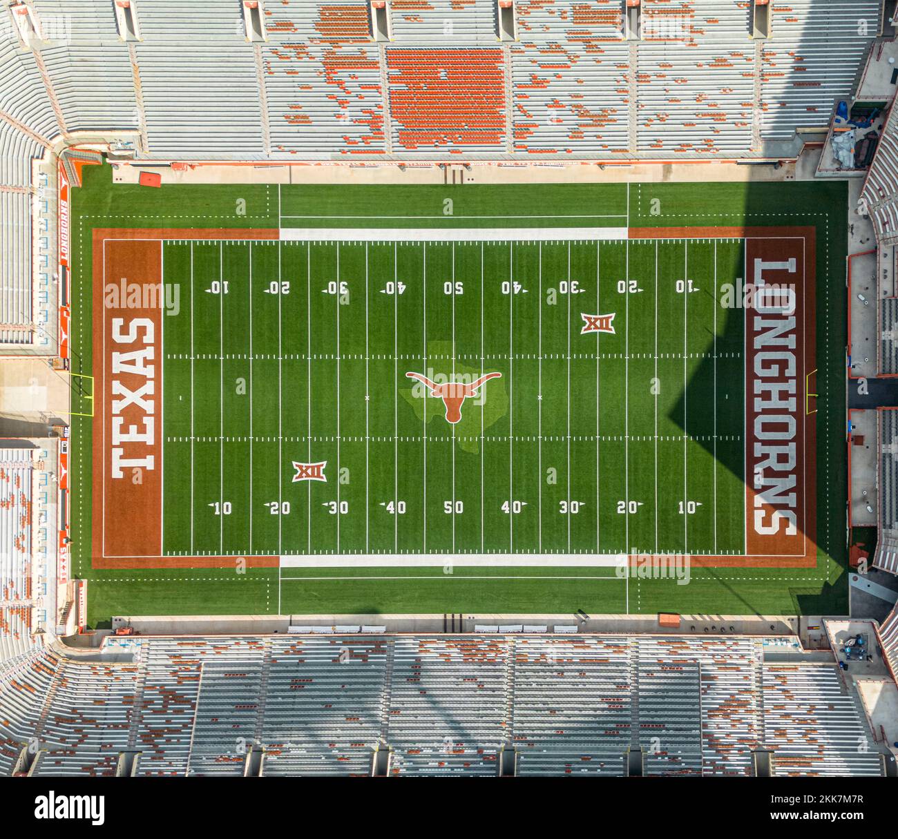 Darrell K Royal-Texas Memorial Stadium - home of the Longhorns Football ...