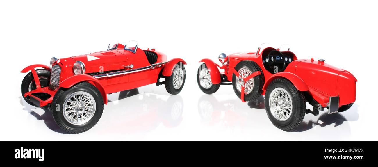 Cars racing rear view Cut Out Stock Images & Pictures - Alamy