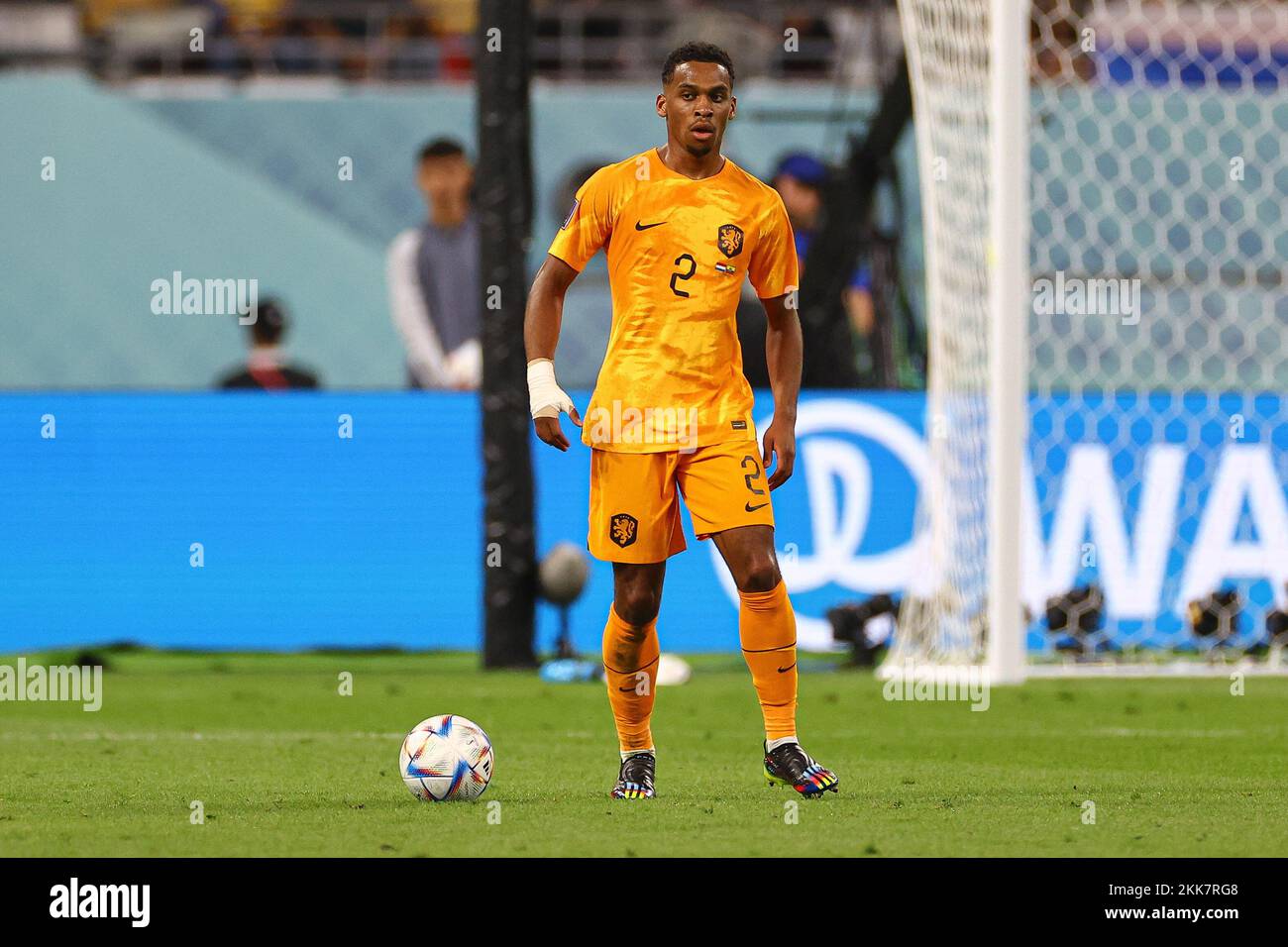 Jurrien Timber during the FIFA World Cup Qatar 2022 Group A match ...