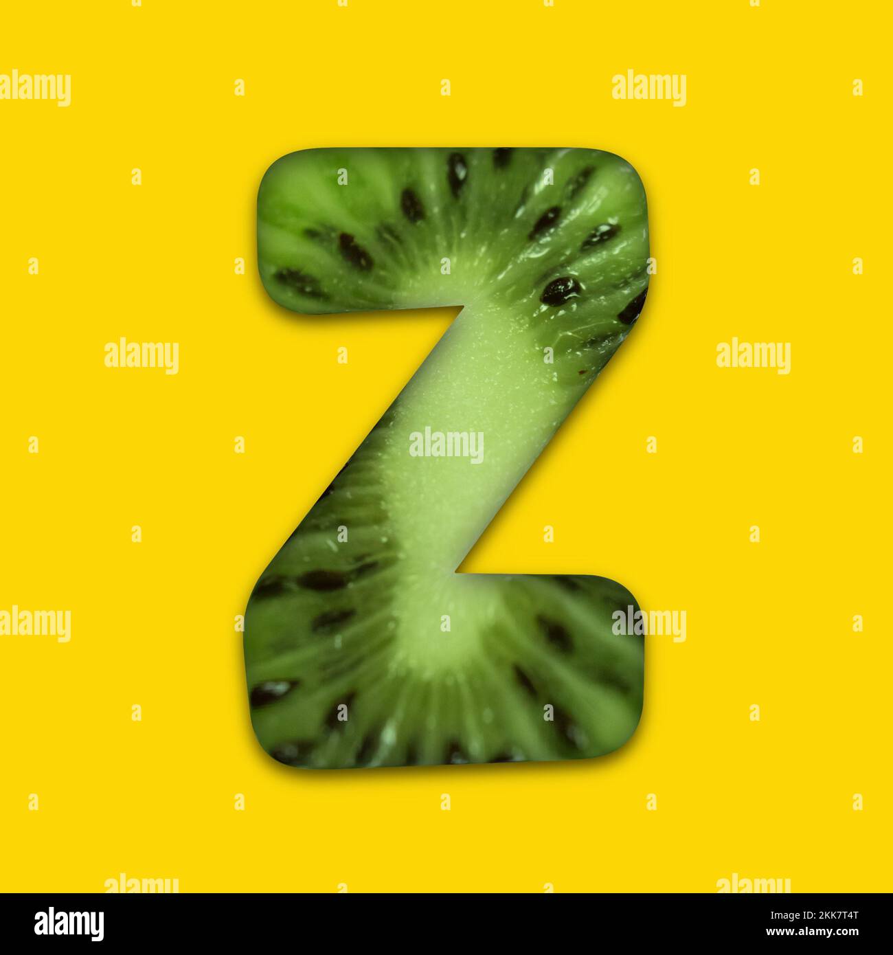 Green letter z hi-res stock photography and images - Alamy