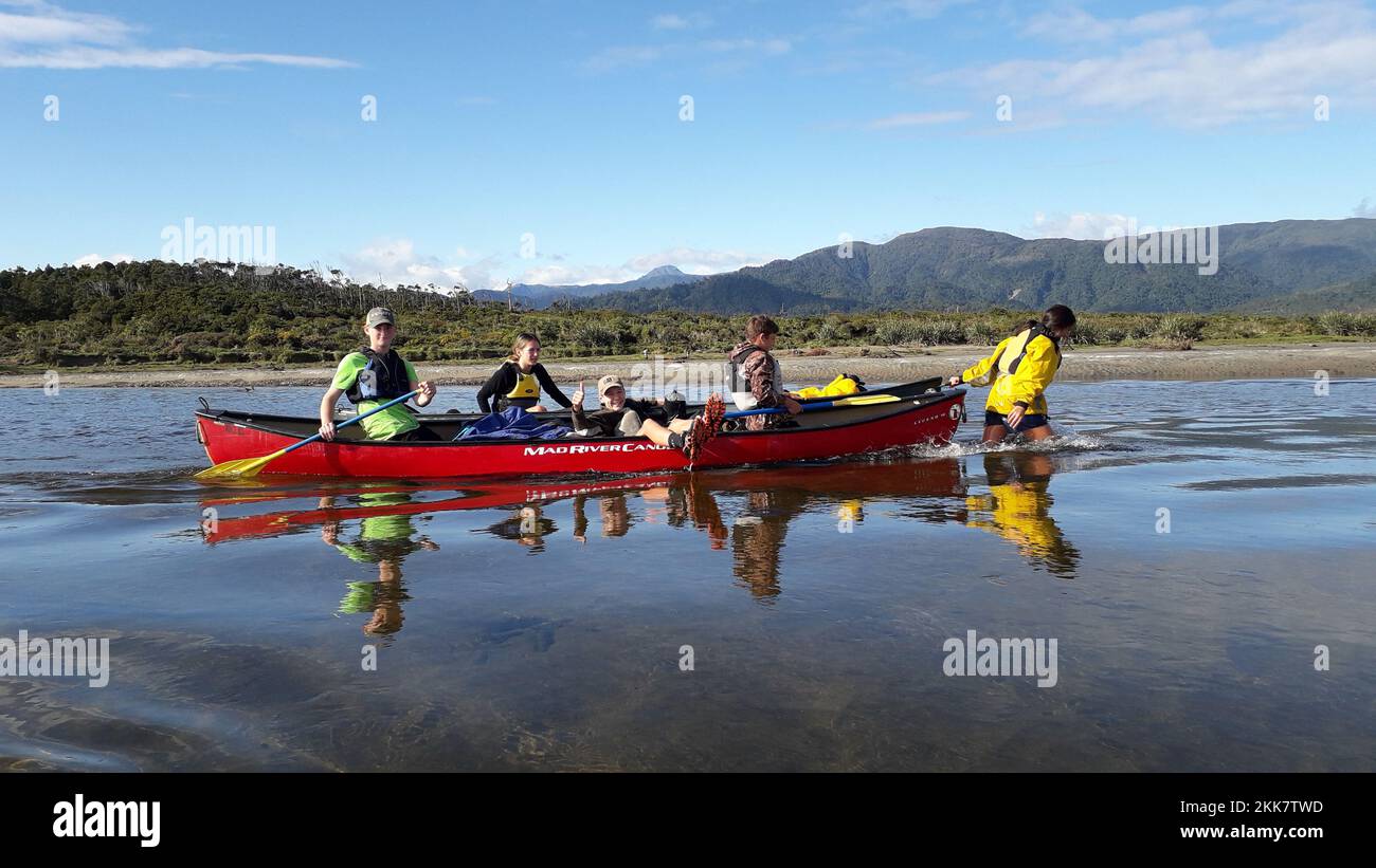 An outdoor education of kayaking for school-aged children in the ...