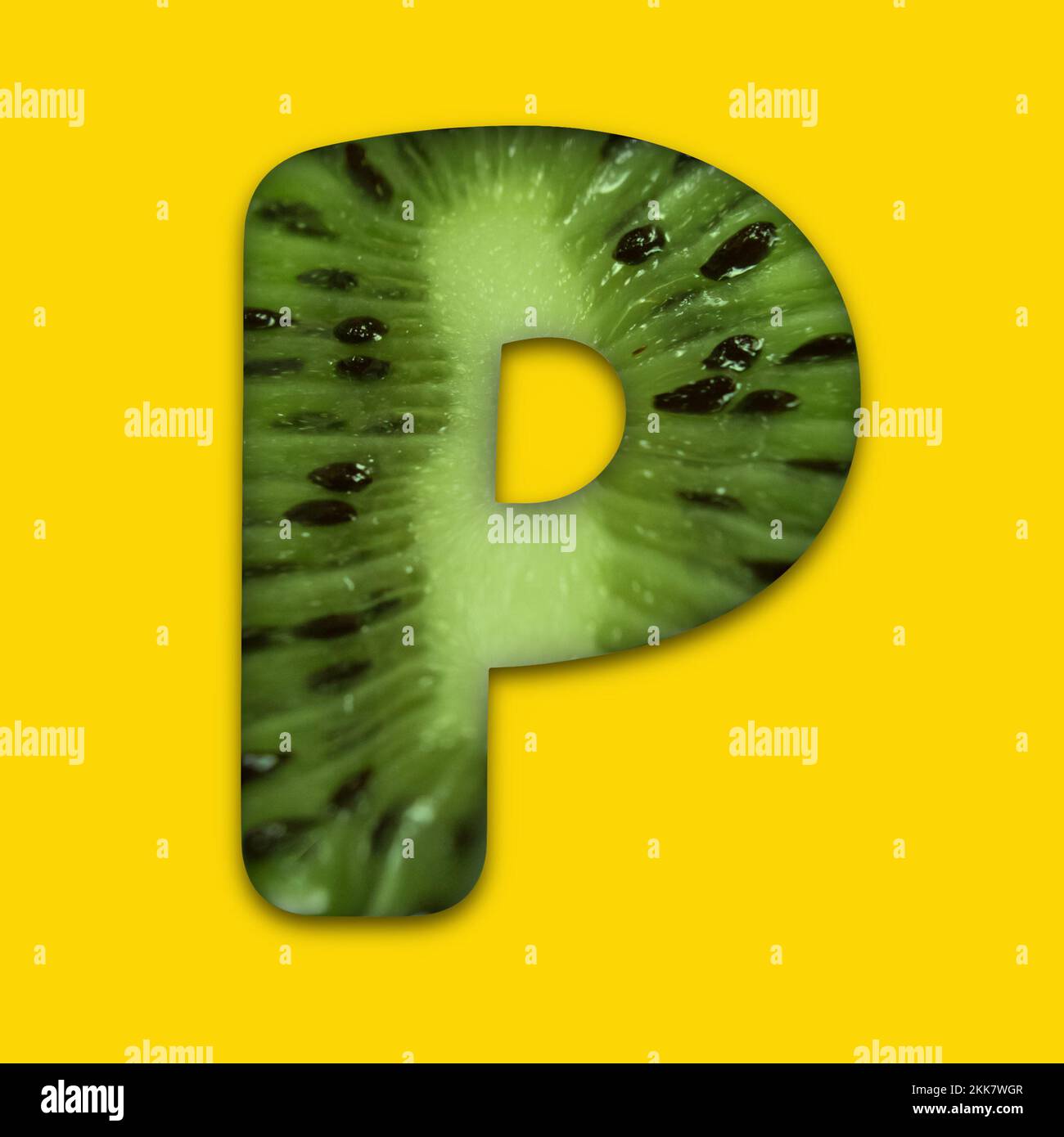 Fruit font hi-res stock photography and images - Alamy