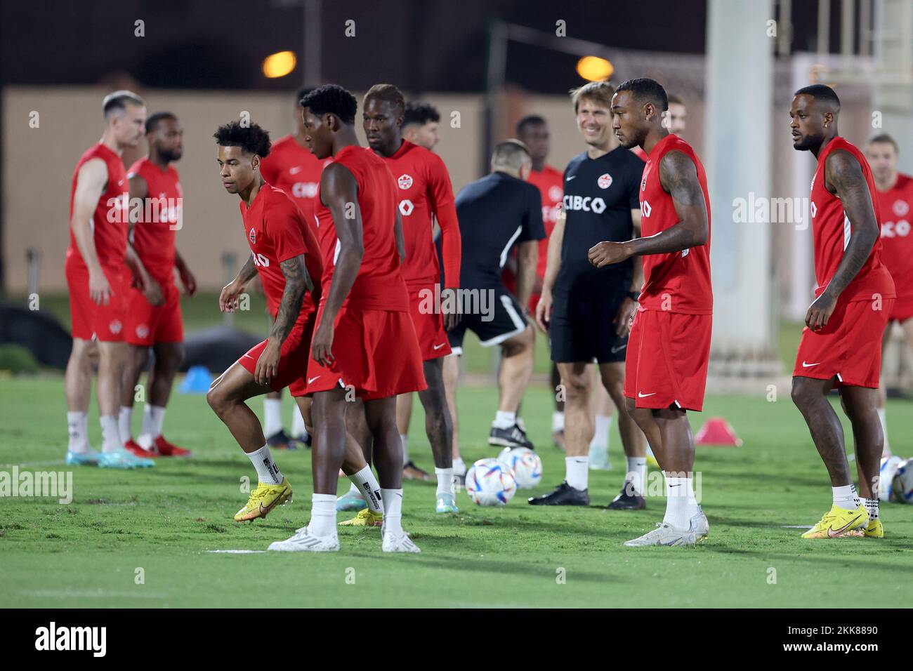 Qatar worldcup canada team hi-res stock photography and images - Alamy