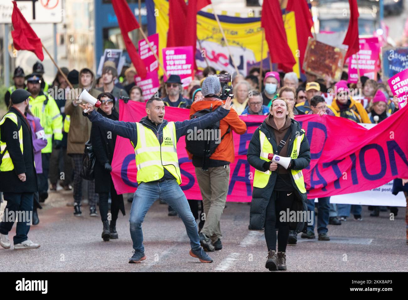 Friday the 25th of November saw a demonstration involving members of ...