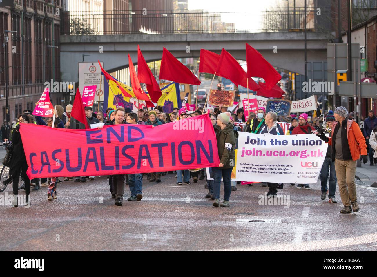 Friday the 25th of November saw a demonstration involving members of ...