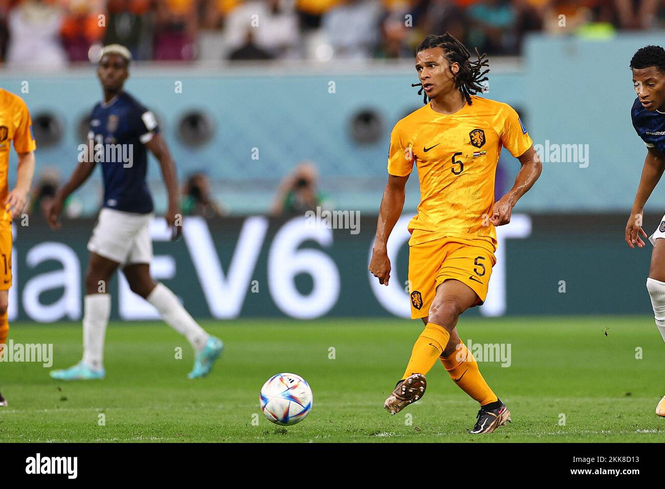 Nathan Ake during the FIFA World Cup Qatar 2022 Group A match between ...