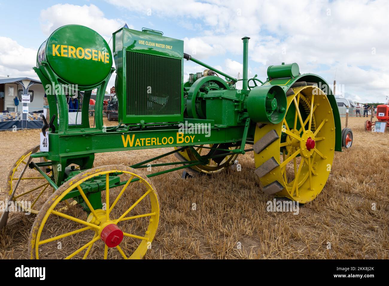Tarrant Hinton.Dorset.United Kingdom.August 25th 2022.A restored ...