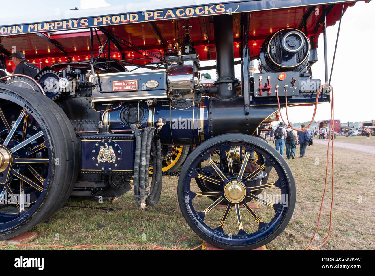 Tarrant Hinton.Dorset.United Kingdom.August 25th 2022.A 1920 Fowler R3 ...