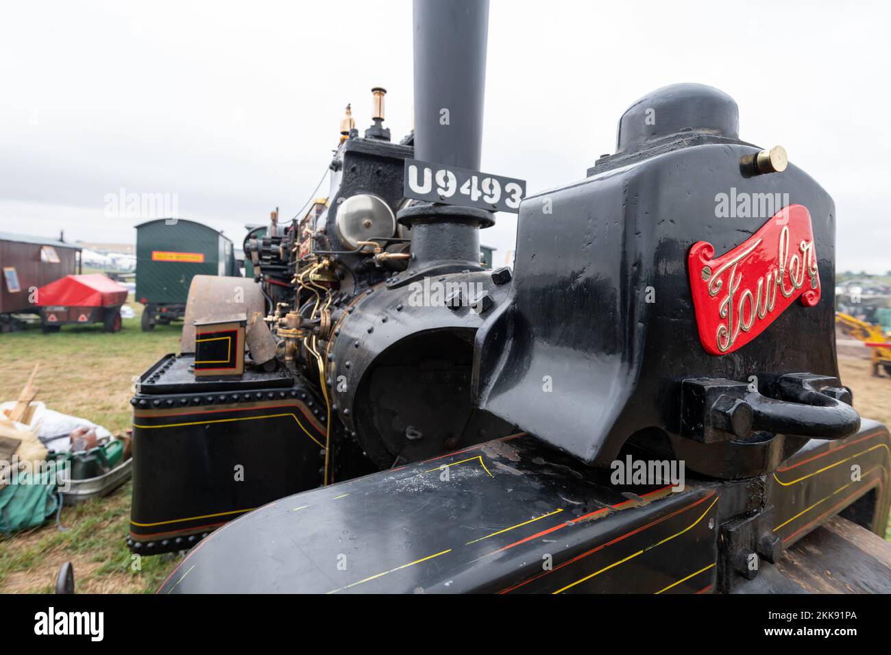 Tarrant Hinton.Dorset.United Kingdom.August 25th 2022.A restored 1924 ...