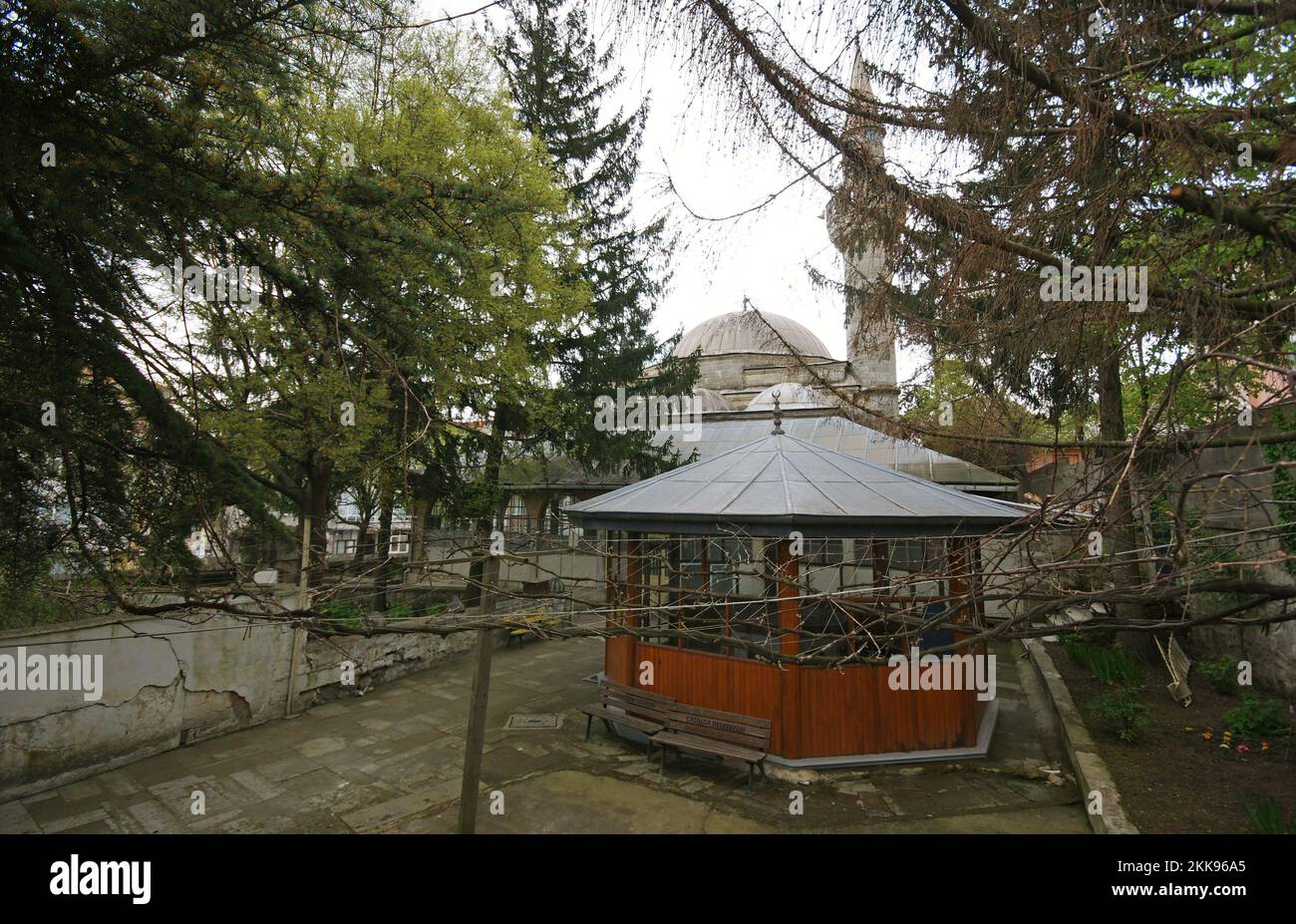 Located in Catalca, Turkey, the Ferhat Pasha Mosque was built in the ...