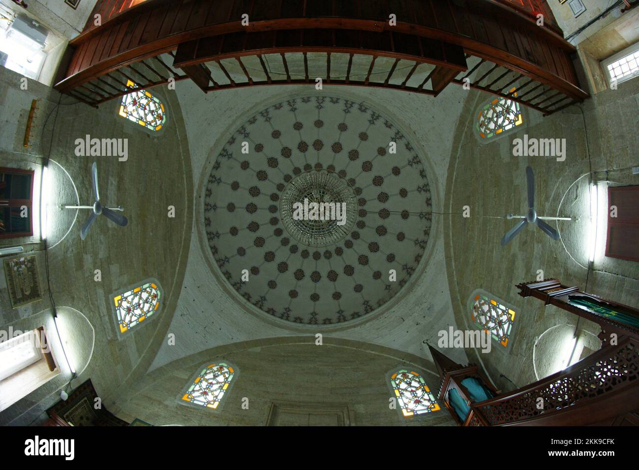 Located in Catalca, Turkey, the Ferhat Pasha Mosque was built in the ...