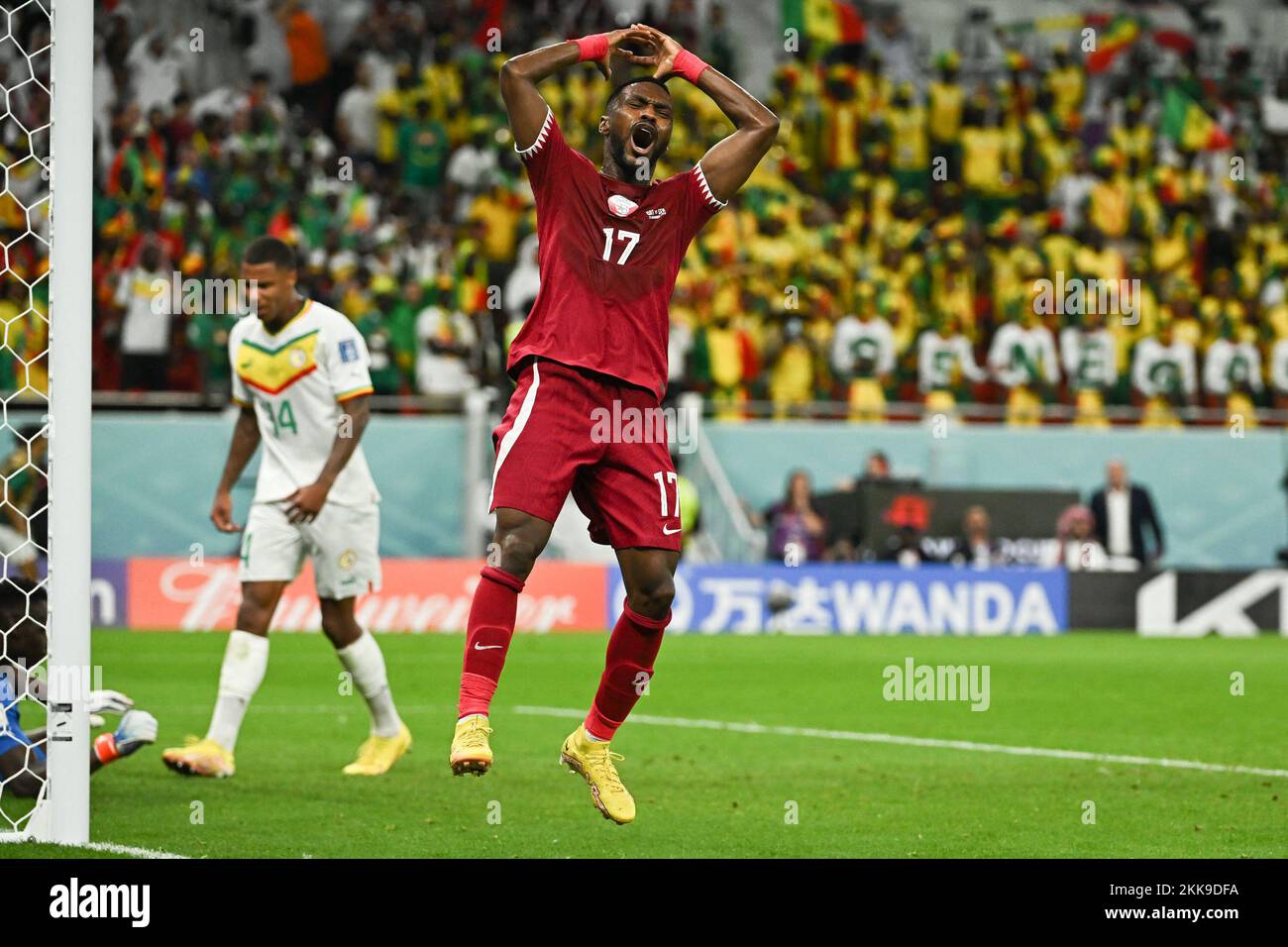 Ismaeel Mohammad of Qatar during Qatar v Senegal match of the Fifa ...