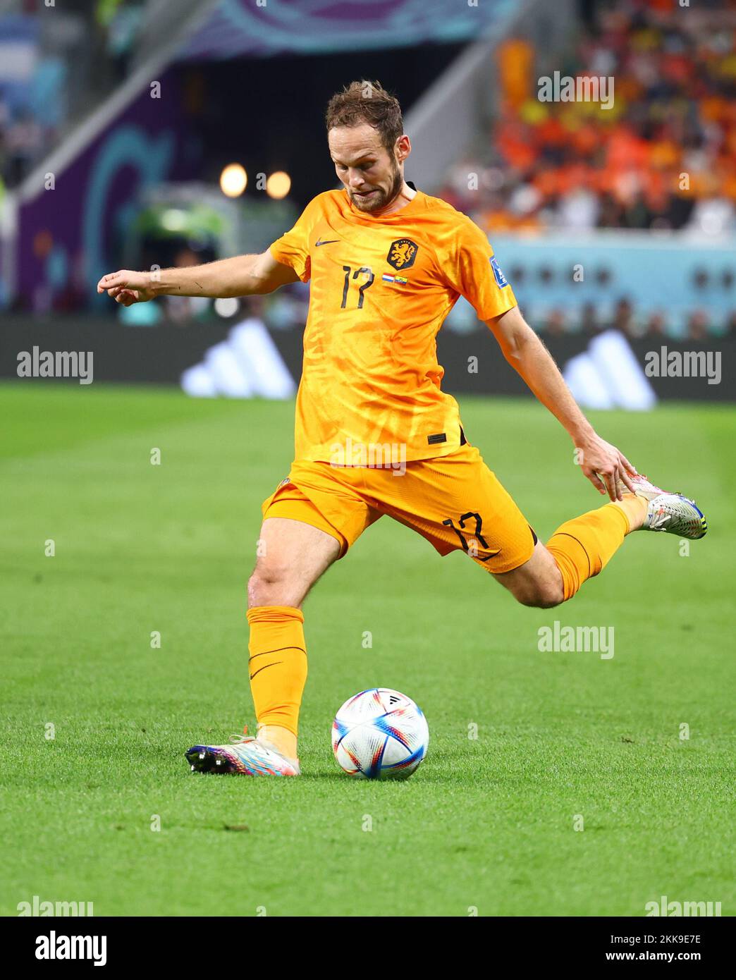 Al Rajjan, Qatar. 25th Nov, 2022. Soccer: World Cup, Netherlands ...