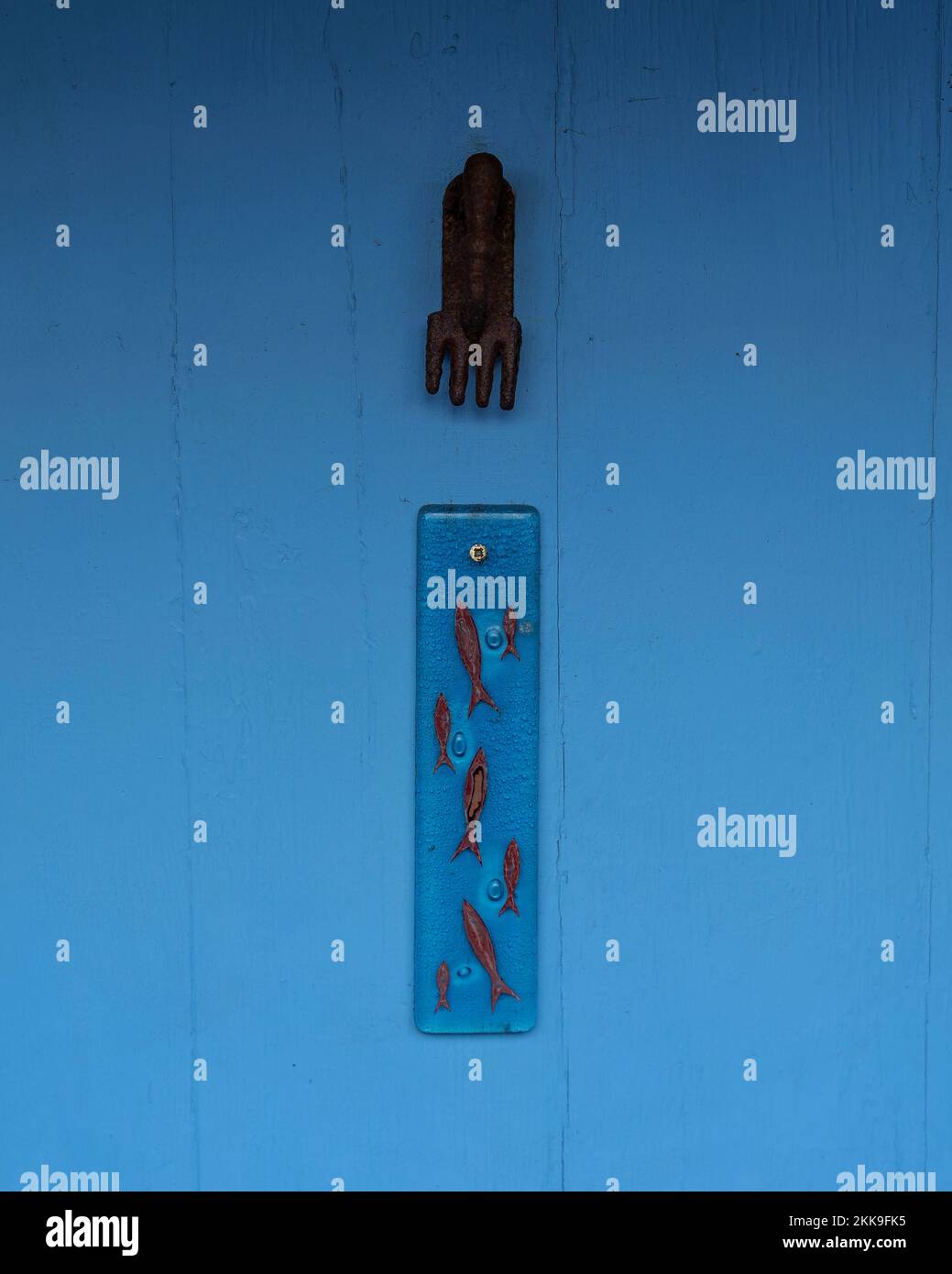 Wood doors photographed in Falmouth, Cornwall. Doors and shutters in ...