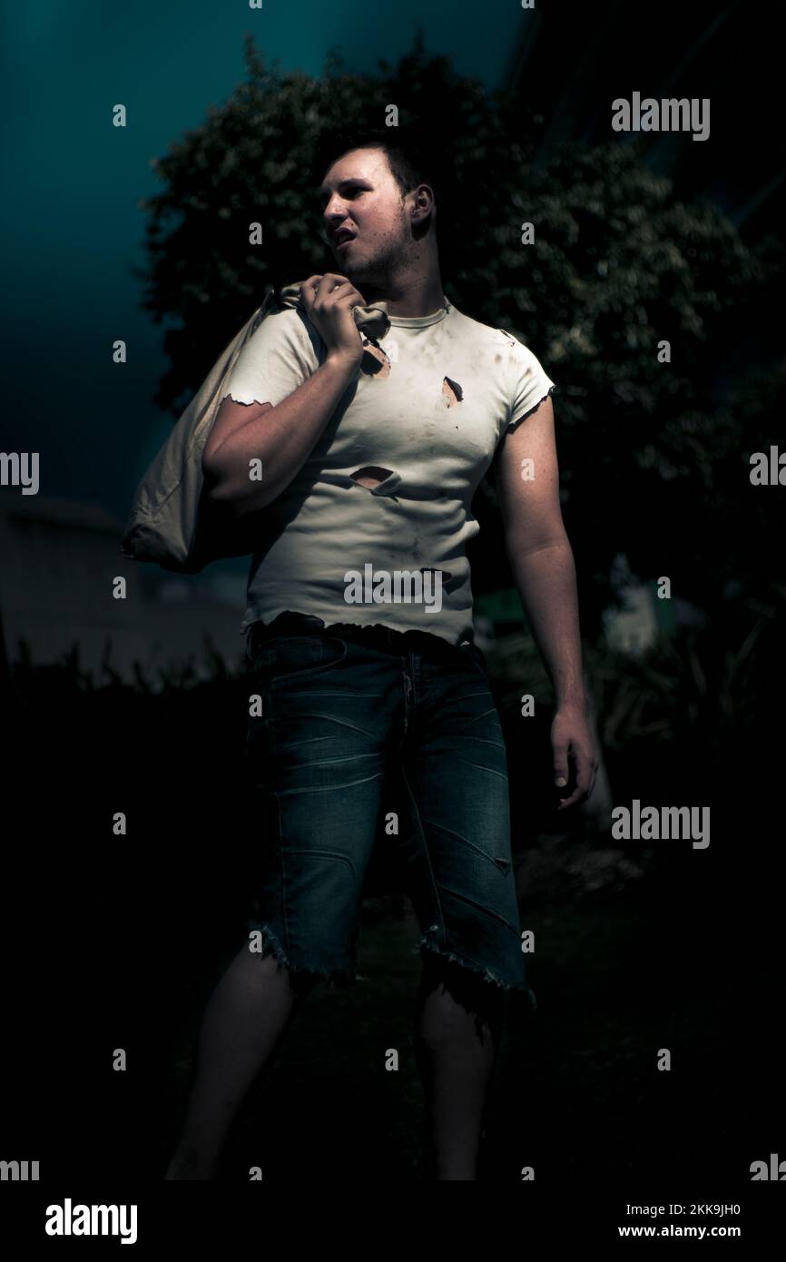 Homeless and friendless hi-res stock photography and images - Alamy