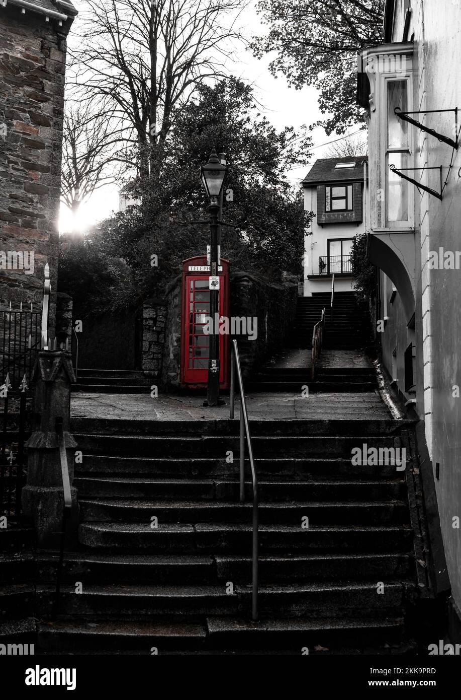Falmouth alley ways and steps. Exploring the lanes of Falmouth town ...