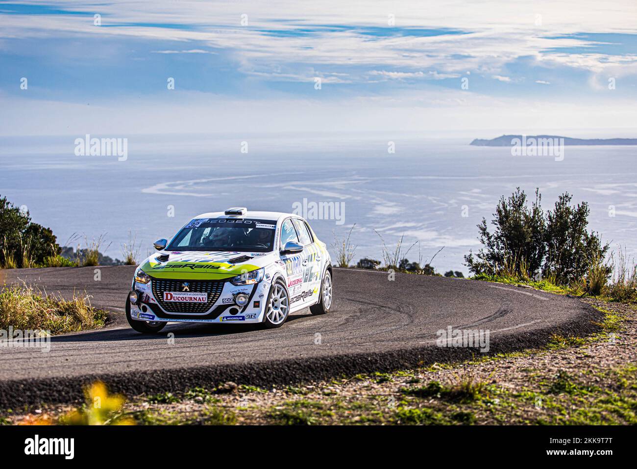 32 GANY Rehane, BARRAL Florian, Peugeot 208 Rally4, action during the ...